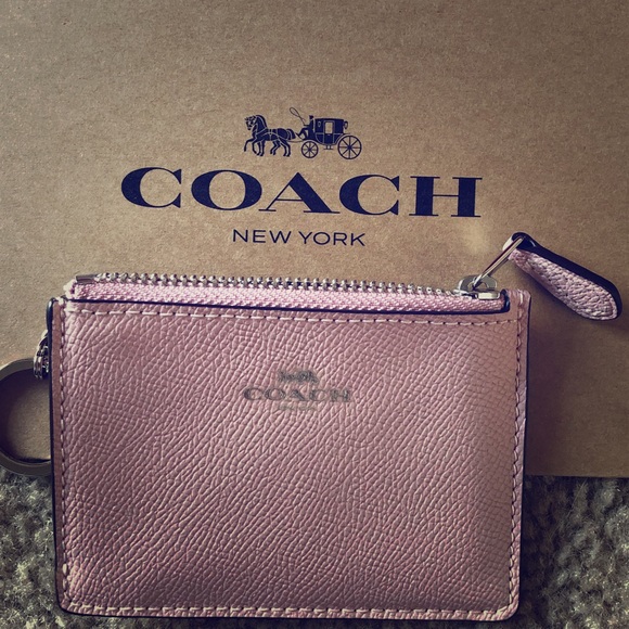 Coach | Accessories | Authentic Coach Leather Id Card Holder | Poshmark